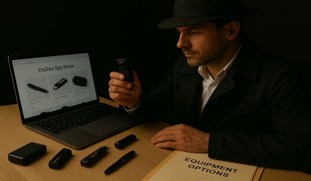 Spy Shops vs Online – Best Spy Gear